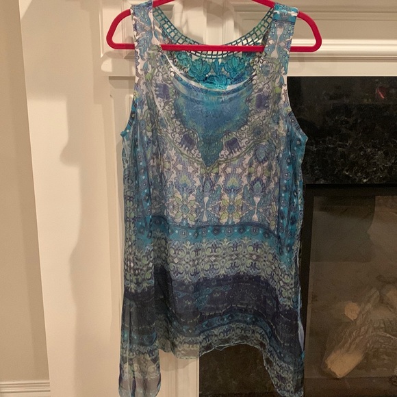 ONE WORLD | Tops | One World Tank Top | Poshmark